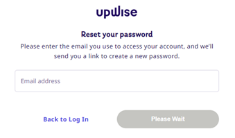 How do I reset my password? – Upwise